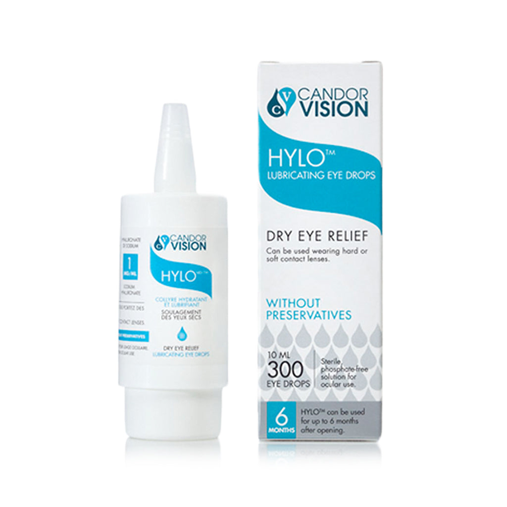 CandorVision HYLO® Lubricating Eye Drops – Long Lasting Dry Eye Relief ...